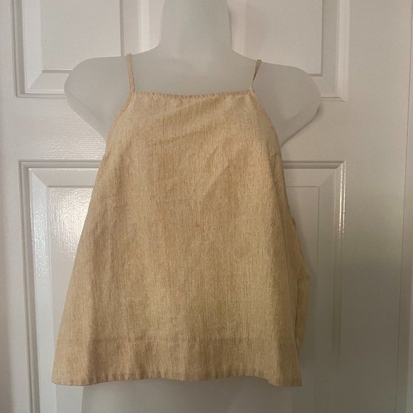 Wild Honey | Tops | Wild Honey Yellow Spaghetti Strap Top | Poshmark